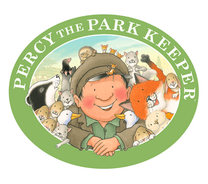 One Snowy Night Percy's Hut print signed by Nick Butterworth 29.7cm x