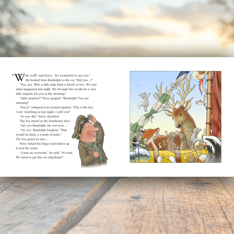 Once Upon a Journey - hardback book - signed by Nick Butterworth!