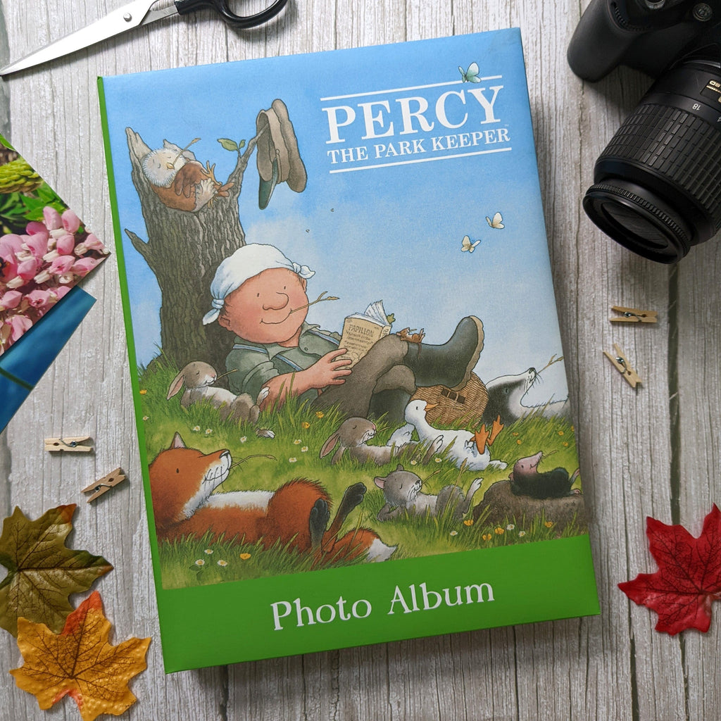 Percy's photo album in a box