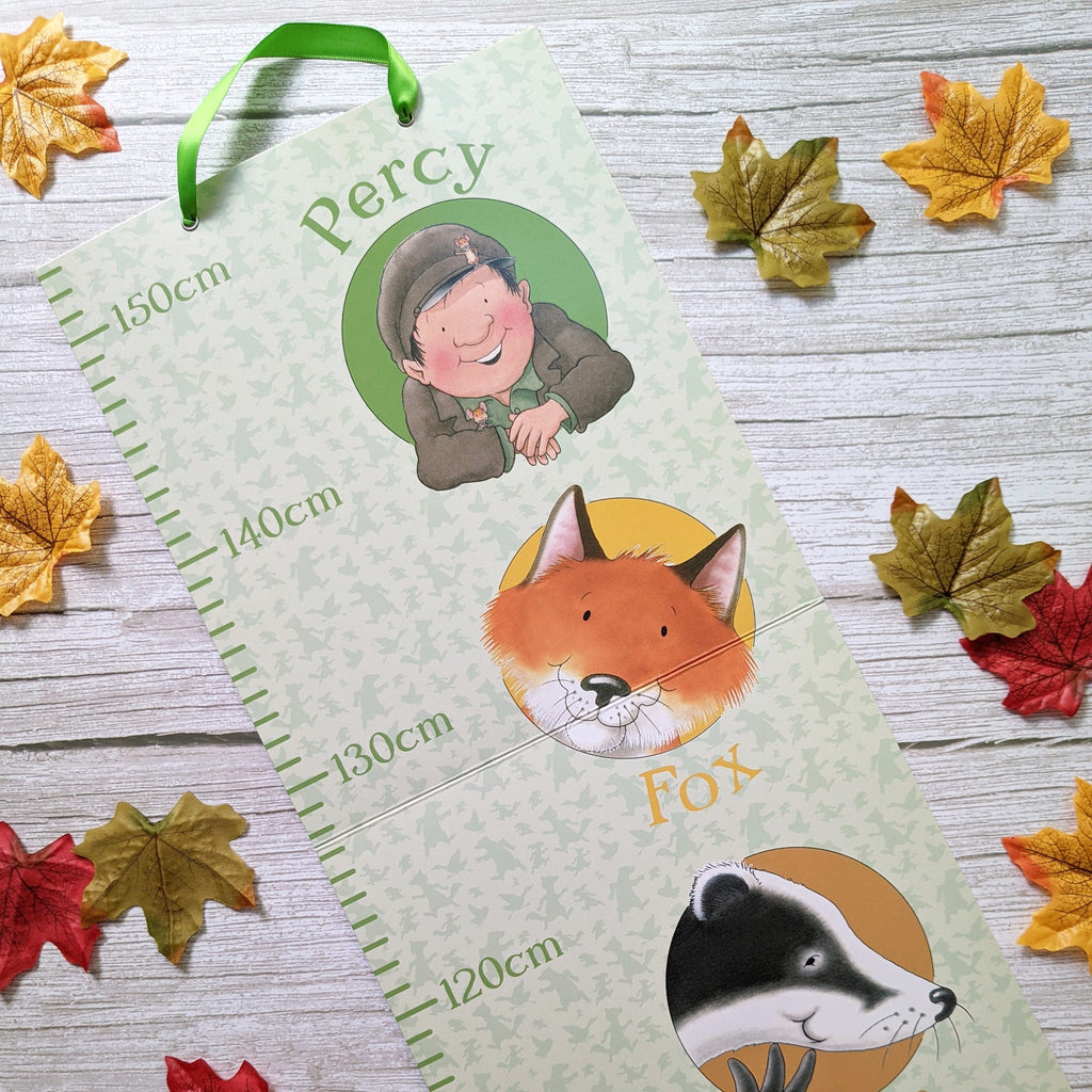 Percy The Park Keeper height chart